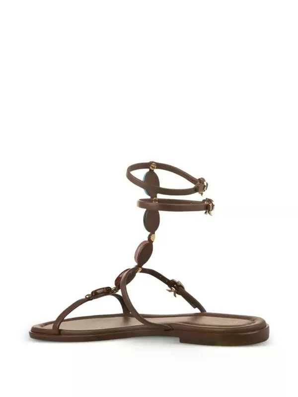 GIANVITO ROSSI Shanti 05 Gladiator Sandals