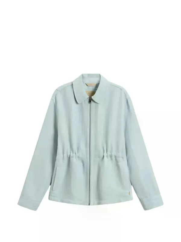 Woolrich Linen-blend Jacket - Blue