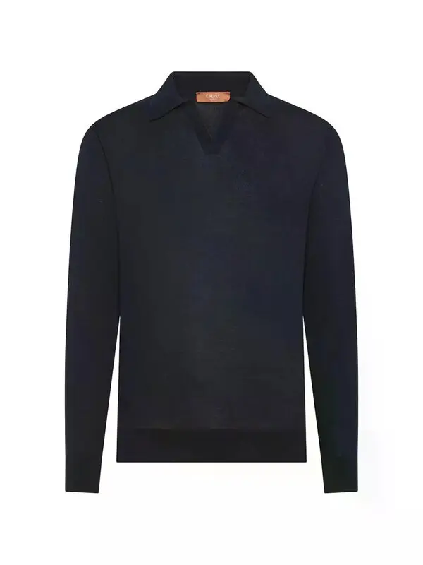 CRUNA Long-sleeve V-neck Sweater