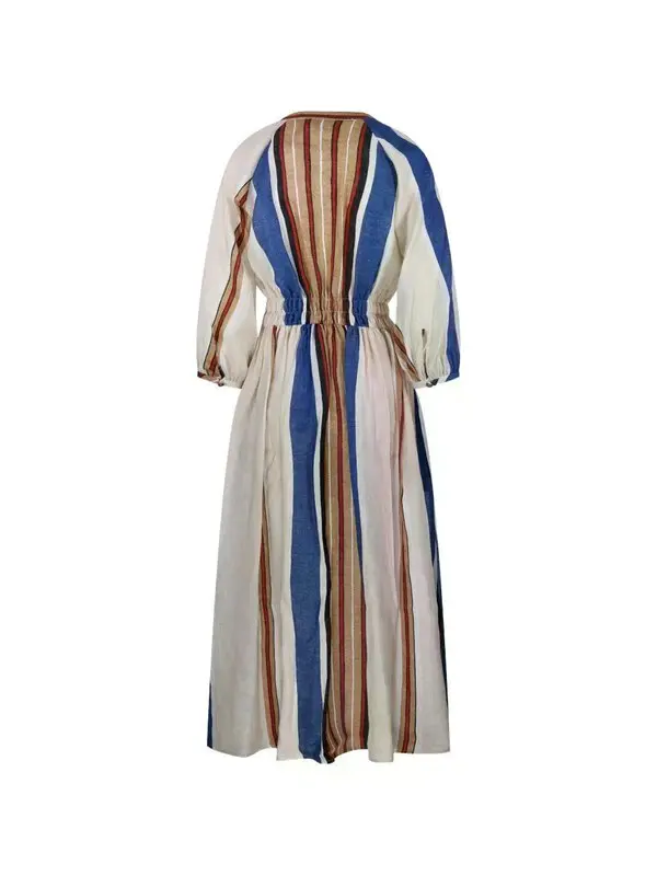 MR.MRS SHIRT Striped Button-up Shirt Dress