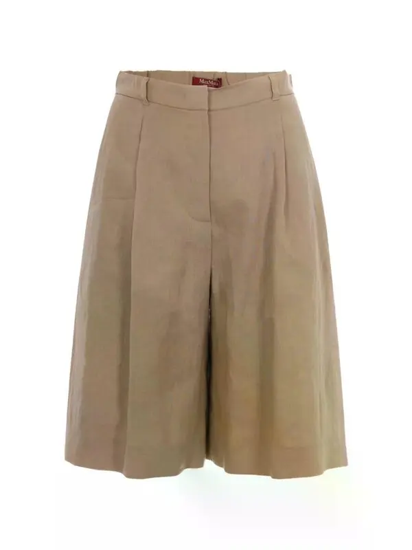 Max Mara Wide-leg Bermuda Trousers