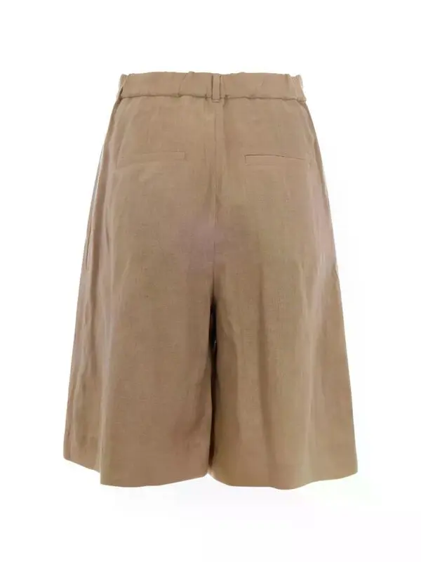 Max Mara Wide-leg Bermuda Trousers