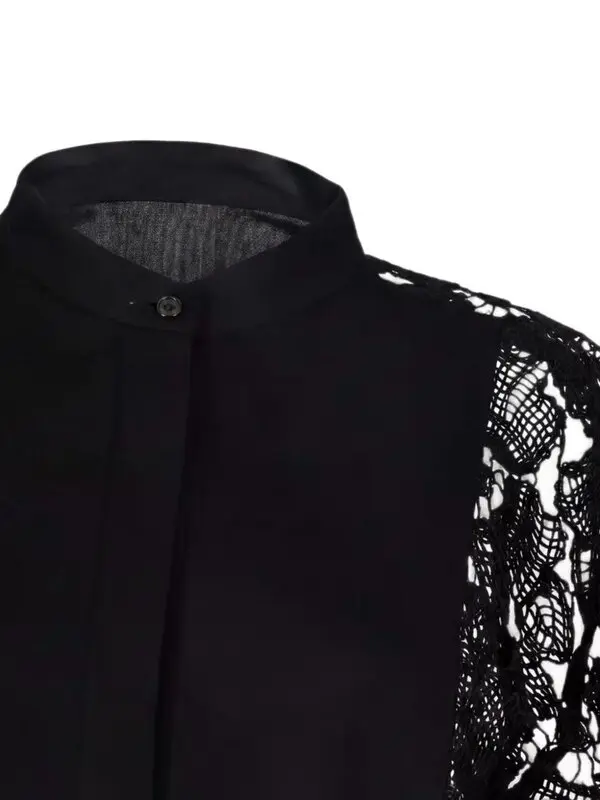 Valentino Garavani Lace-construction Shirt