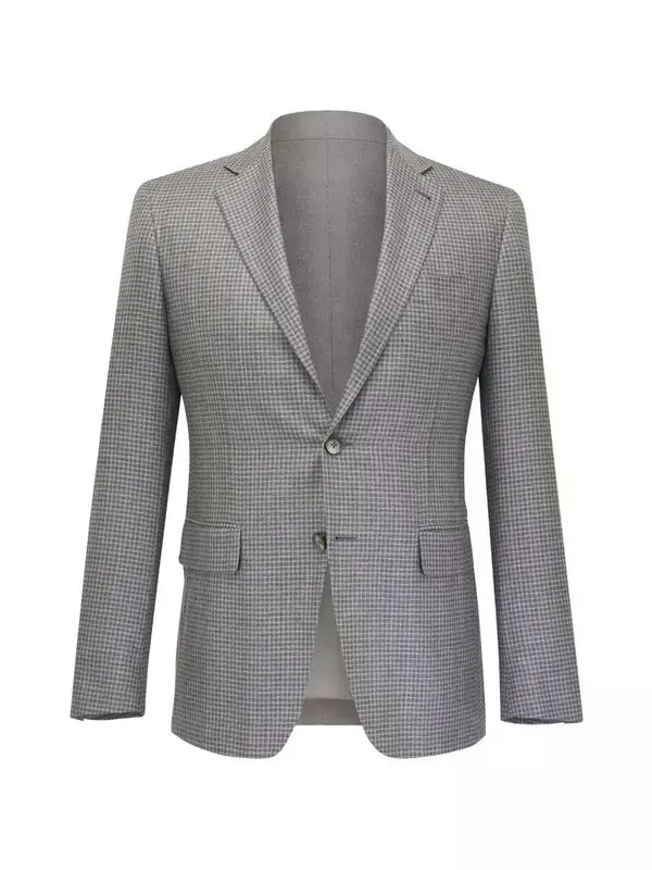 Canali Checkered Blazer