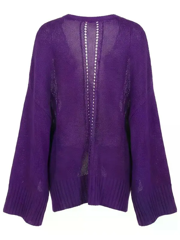 Valentino Garavani Split-sleeve Knitted Jumper