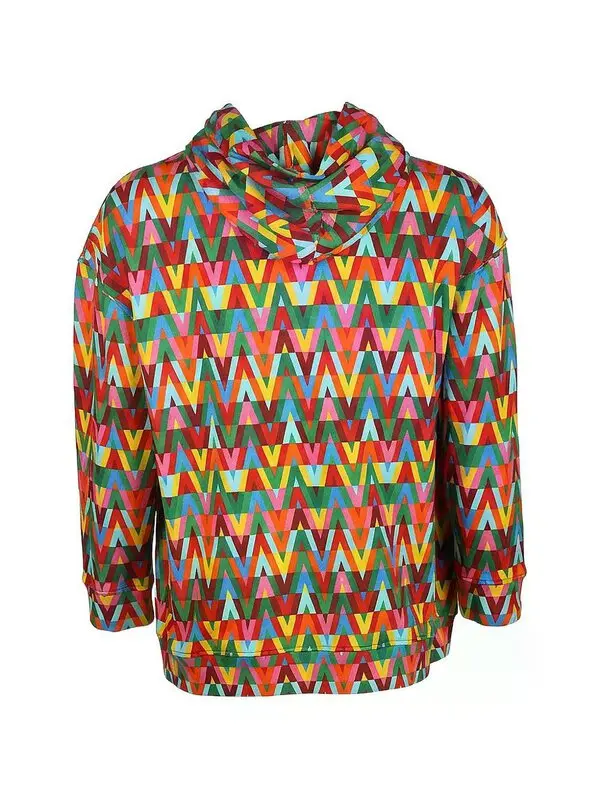 Valentino Garavani Patterned Hoodie