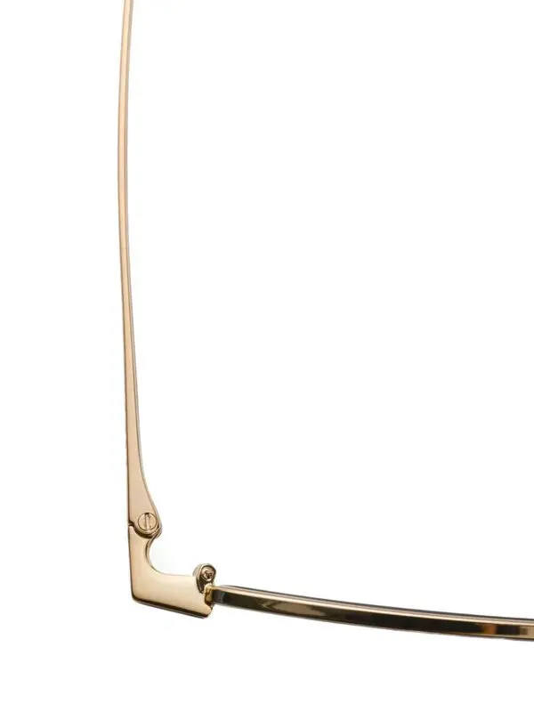 Prada Sunglasses With Logo - Gold