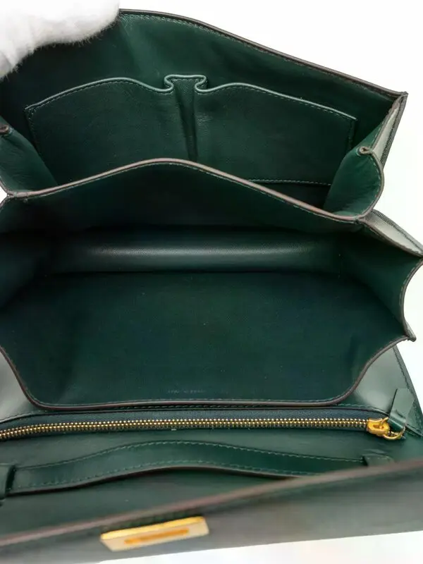 Celine 2019 Medium Classic Box Bag - Green