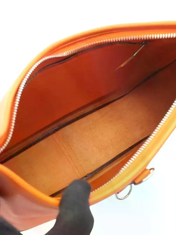 Hermès 2006 Epsom Trim 31 Shoulder Bag - Orange
