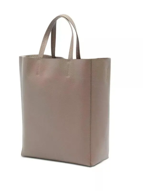 Celine 2019 Small Grained Calfskin Vertical Cabas Satchel - Brown