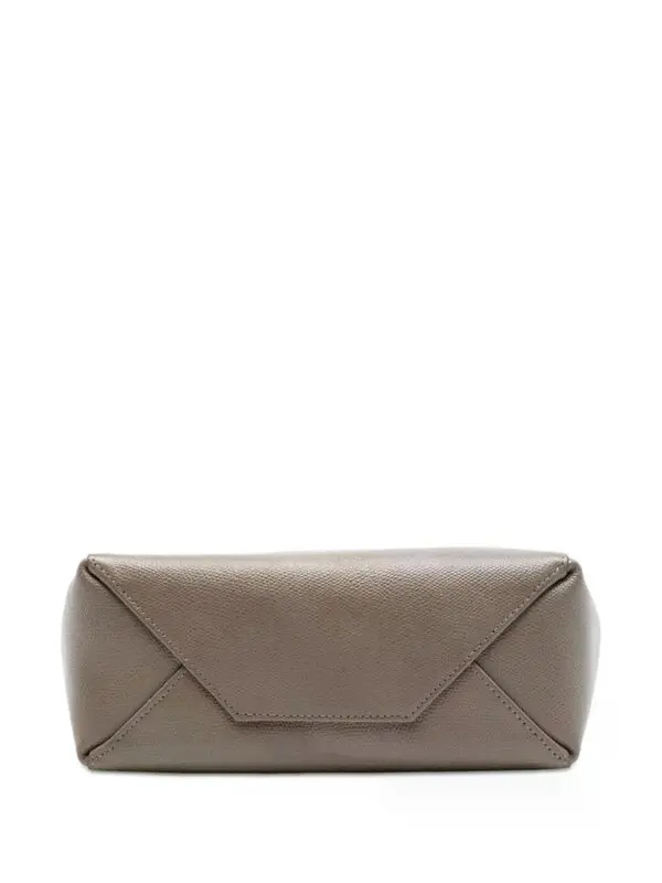 Celine 2019 Small Grained Calfskin Vertical Cabas Satchel - Brown