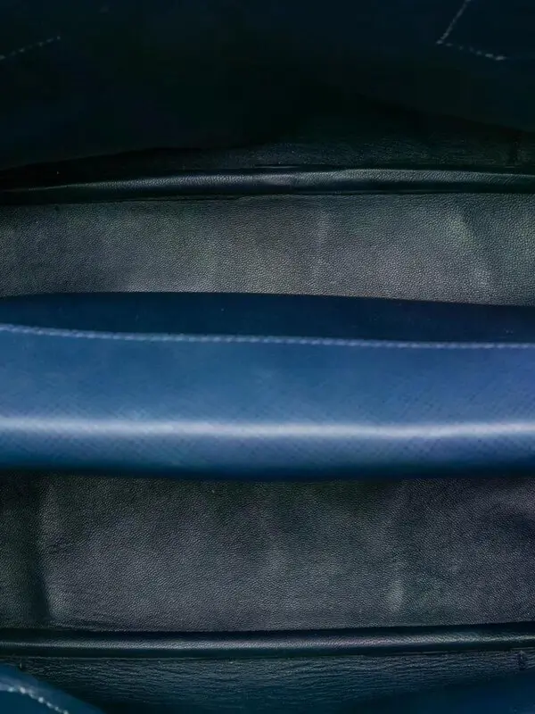 Prada Large Canapa And Saffiano Double Satchel