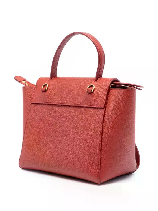Celine 2018 Nano Grained Calfskin Belt Bag - Red
