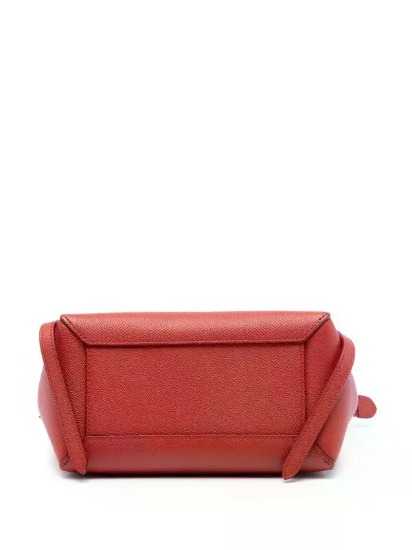 Celine 2018 Nano Grained Calfskin Belt Bag - Red