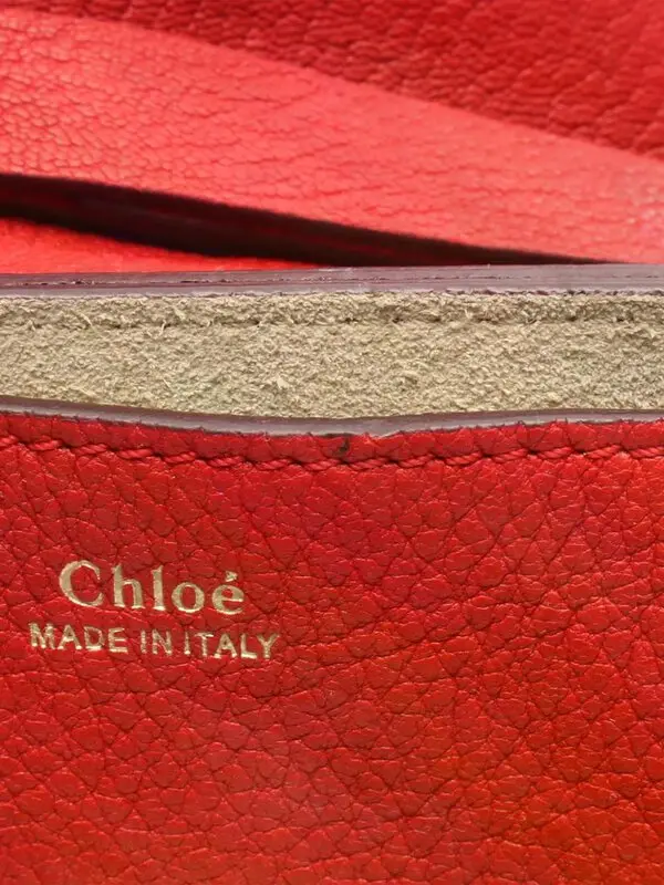 Chloé 2010-2016 Mini Leather Drew Crossbody Bag - Red