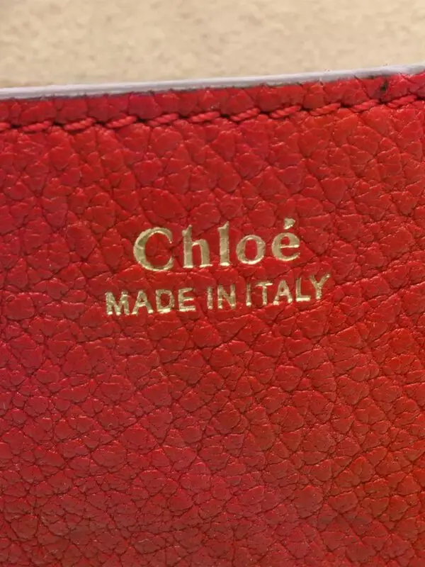 Chloé 2010-2016 Mini Leather Drew Crossbody Bag - Red