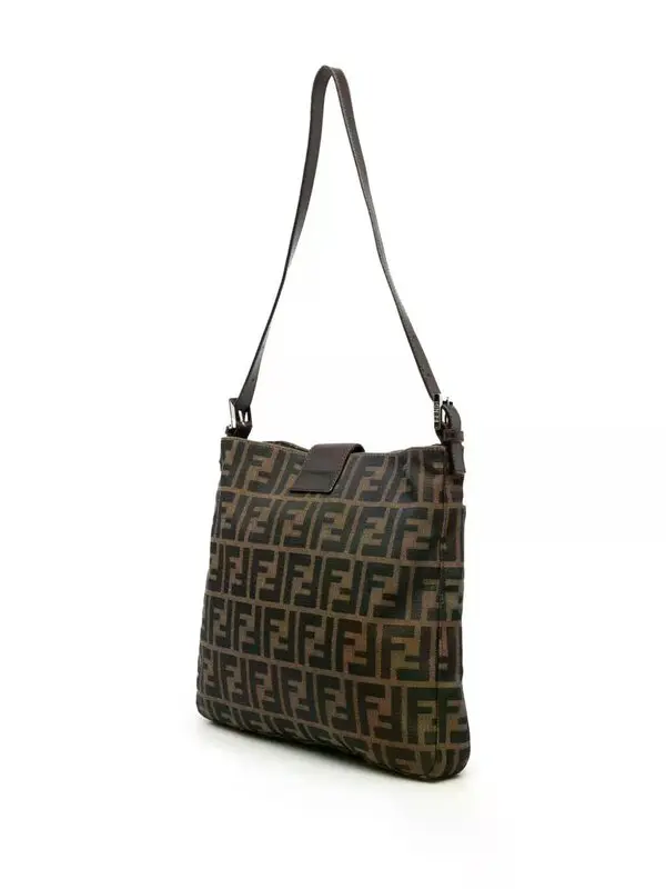 Fendi 20th Century Zucca Canvas Shoulder Bag