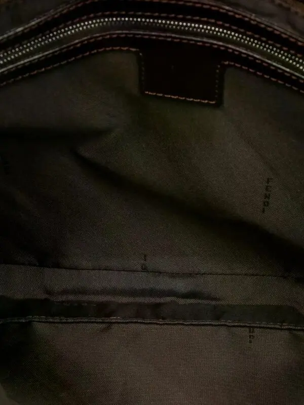 Fendi 20th Century Zucca Canvas Shoulder Bag