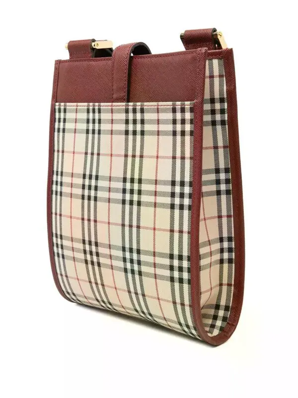 Burberry House Check Canvas Crossbody Bag