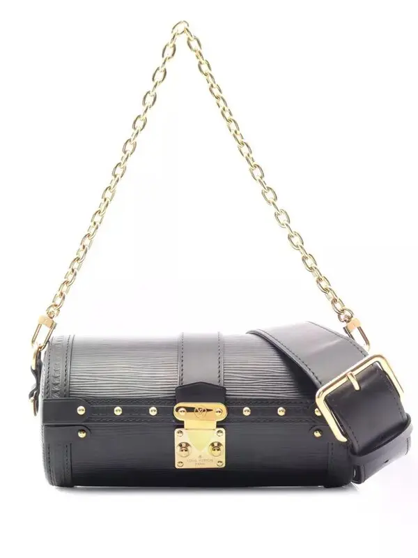 LOUIS VUITTON Epi Papillon Trunk Satchel 2000-2026 - Black