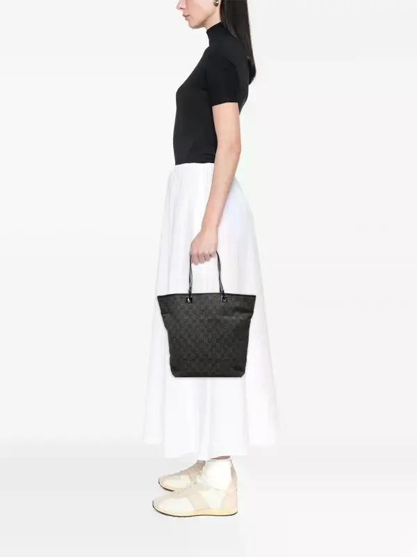 Gucci Gg Denim Tote Bag