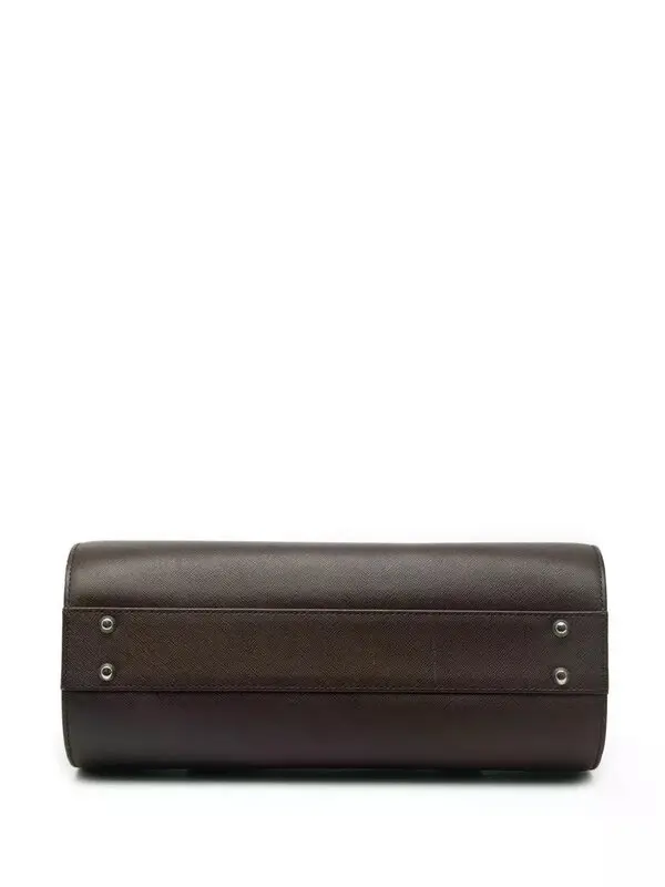Burberry 2000-2017 Leather Boston Bag