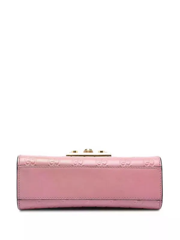 Gucci Padlock Crossbody Bag - Pink