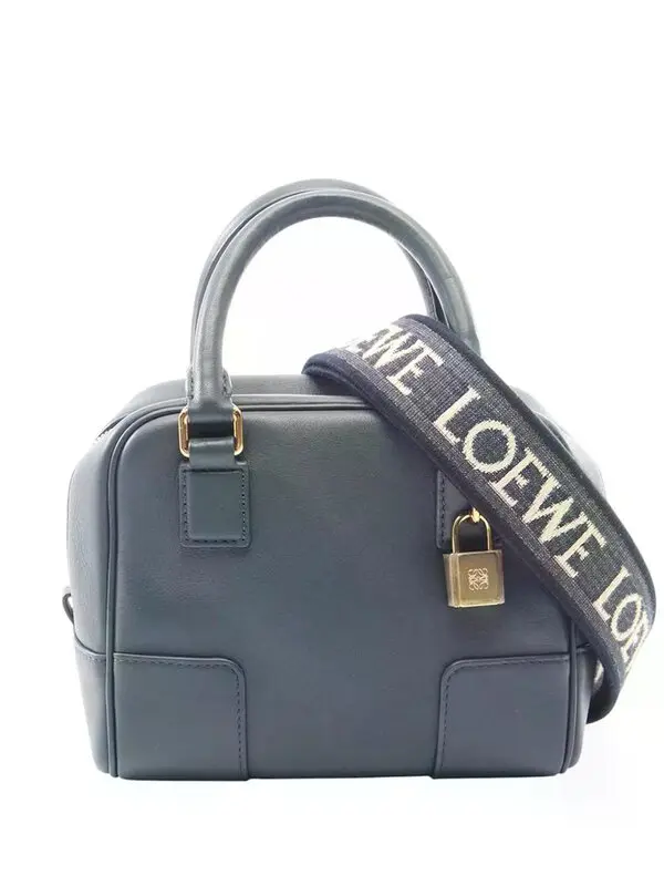 Loewe Amazona 16 Square Satchel - Blue