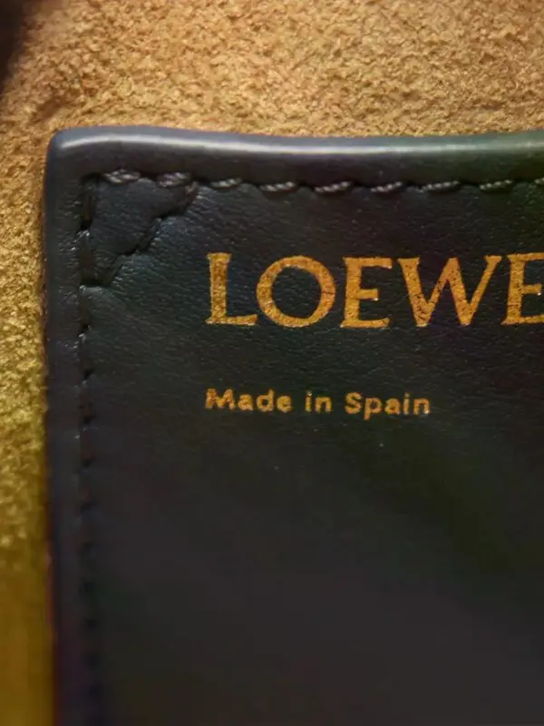 Loewe Amazona 16 Square Satchel - Blue