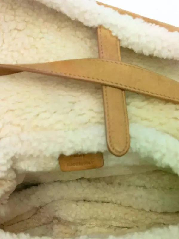 Dior 2020 Shearling Saddle Bag