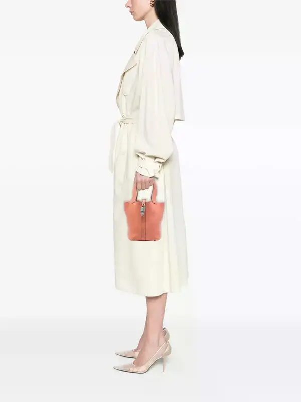 Hermès 2013 Clemence Picotin Lock 18 Handbag - Orange