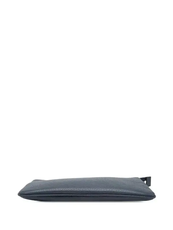 Gucci Pebbled Leather Swing Wristlet