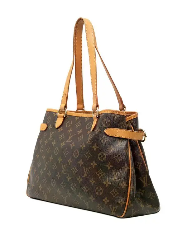 LOUIS VUITTON 2006 Monogram Batignolles Horizontal Tote Bag - Brown
