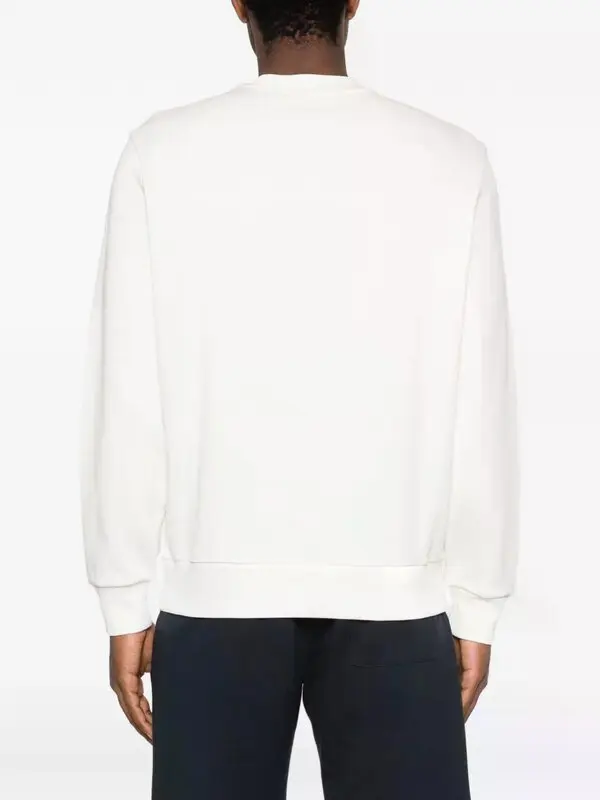 Moncler Logo-patch Sweatshirt - Neutrals