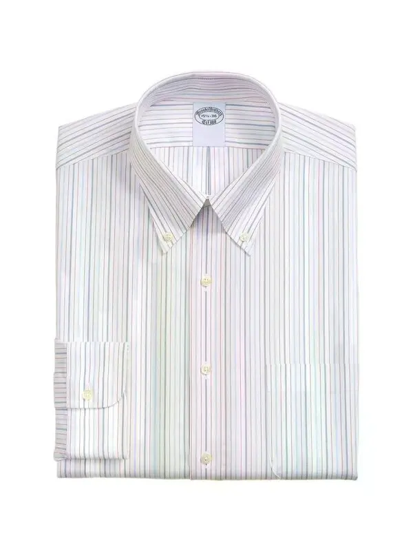 Brooks Brothers Button Pocket Shirt - White