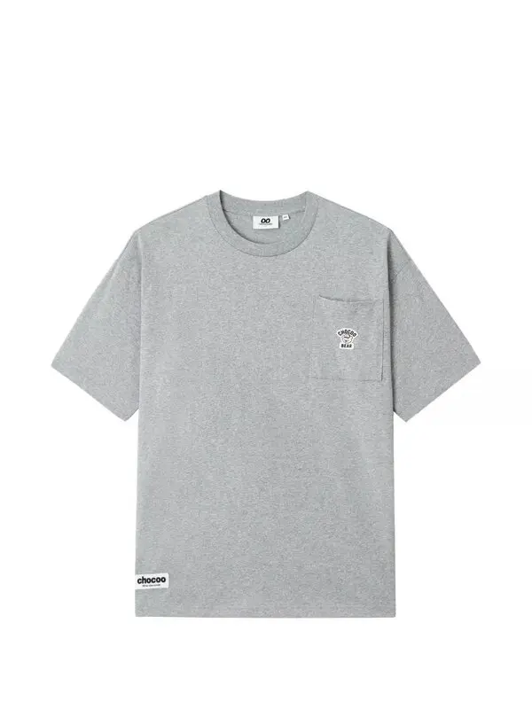 CHOCOOLATE Patch-pocket T-shirt - Grey