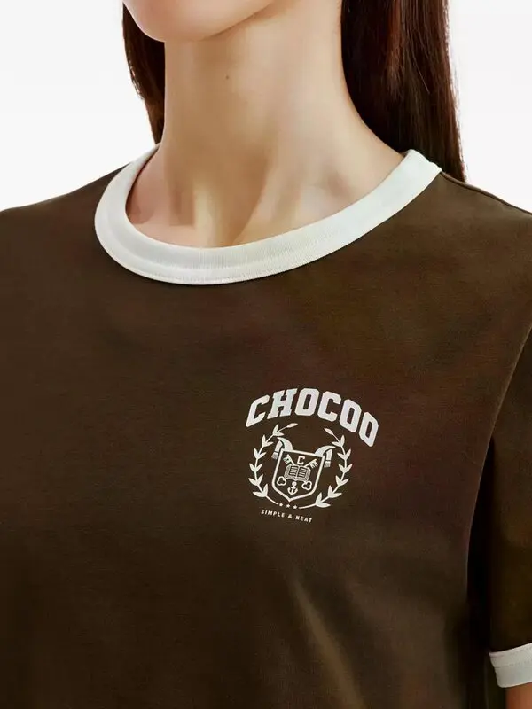 CHOCOOLATE Short-sleeve Graphic T-shirt - Brown