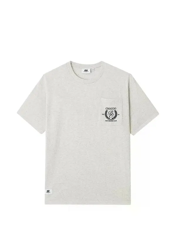 CHOCOOLATE Patch-pocket Embroidered T-shirt