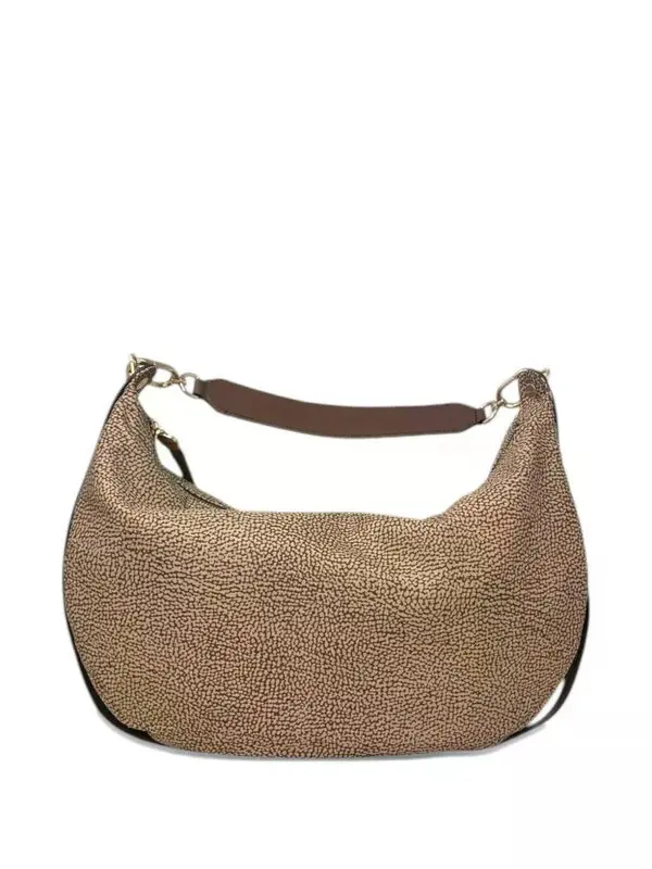 Borbonese Medium Frame Hobo Shoulder Bag - Neutrals