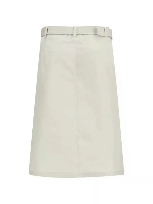 RIER Cotton A-line Skirt