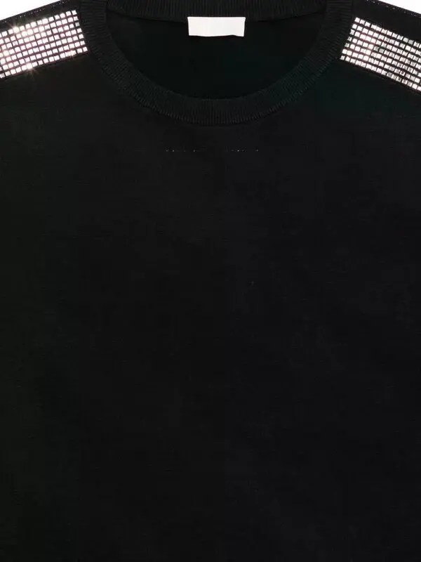 Liu Jo Crystal-embellished Sweater - Black