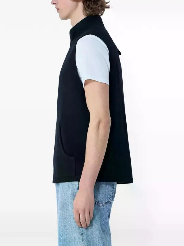 RIER High-neck Wool Vest