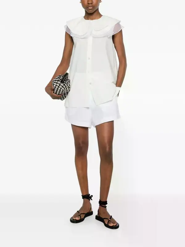 CURIEL Ruffled Collar Blouse