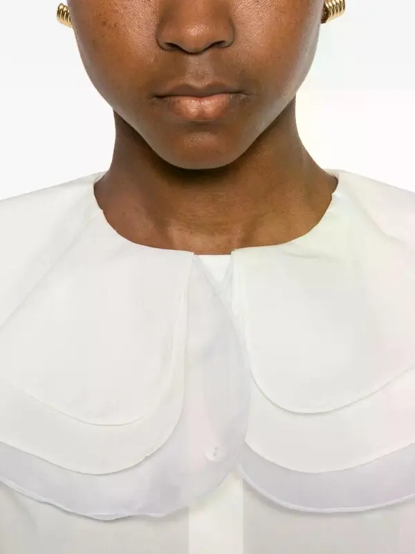 CURIEL Ruffled Collar Blouse