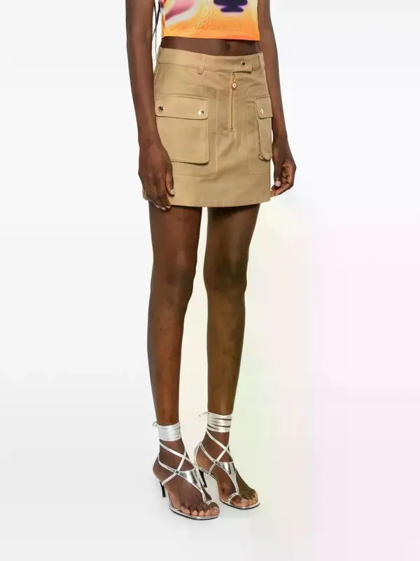 Casablanca Flap-pocket Mini Skirt