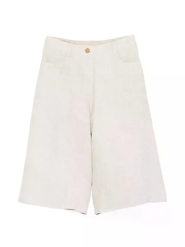 ALYSI Buttoned Wide Leg Shorts