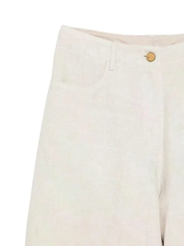 ALYSI Buttoned Wide Leg Shorts