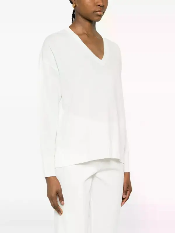 NEERA V-neck Long-sleeve Top