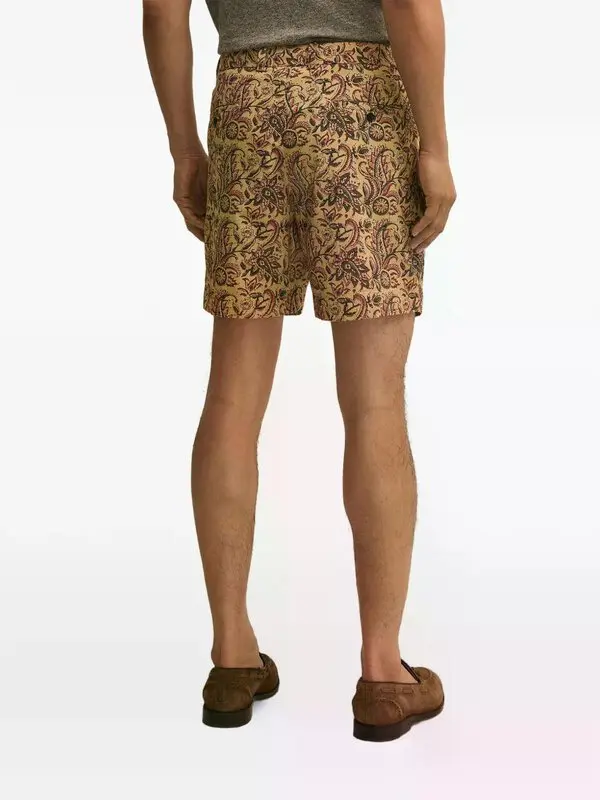 Brooks Brothers Paisley-print Shorts