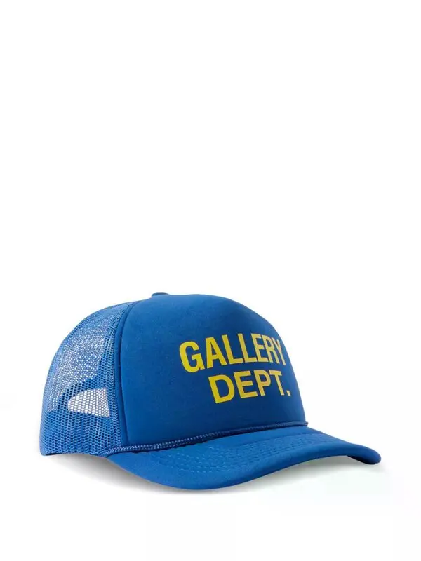 GALLERY DEPT. Logo-print Trucker Cap - Blue